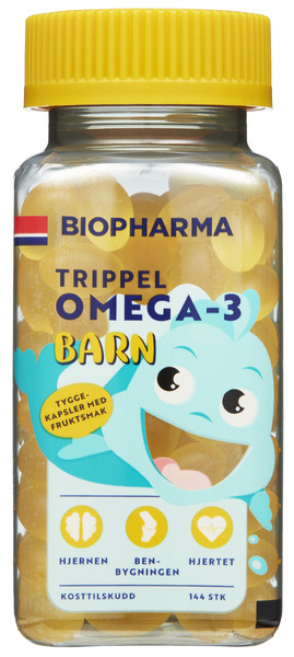 Biopharma Trippel Omega-3 Barn